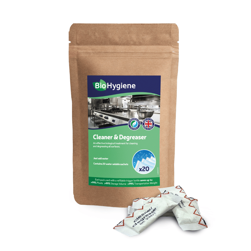 BioHygiene Cleaning Sachets | Sustainable Cleaning Made Easy